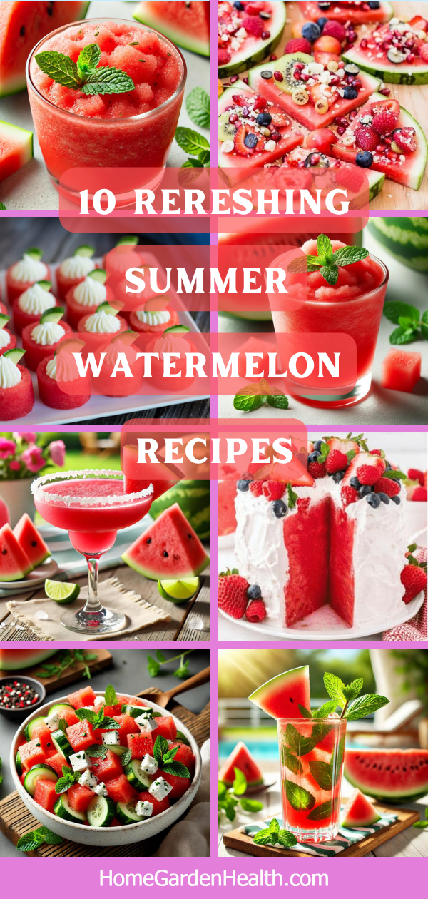 10 Refreshing Summer Watermelon Recipes