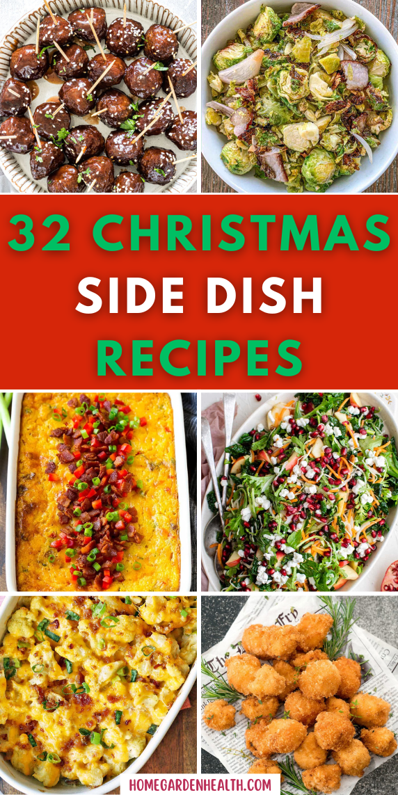 32 Festive Christmas Side Dishes For the Holiday Season! 2024